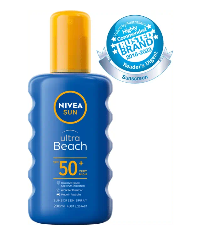 Nivea Sun SPF 50+ Ultra Beach Pump Spray 200ml – DominionRoadPharmacy