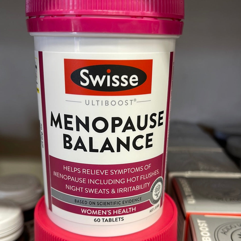 Swisse Menopause Balance 60 tabs – DominionRoadPharmacy