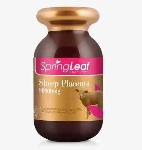 Springleaf Sheep Placenta 80000mg 90cap – DominionRoadPharmacy