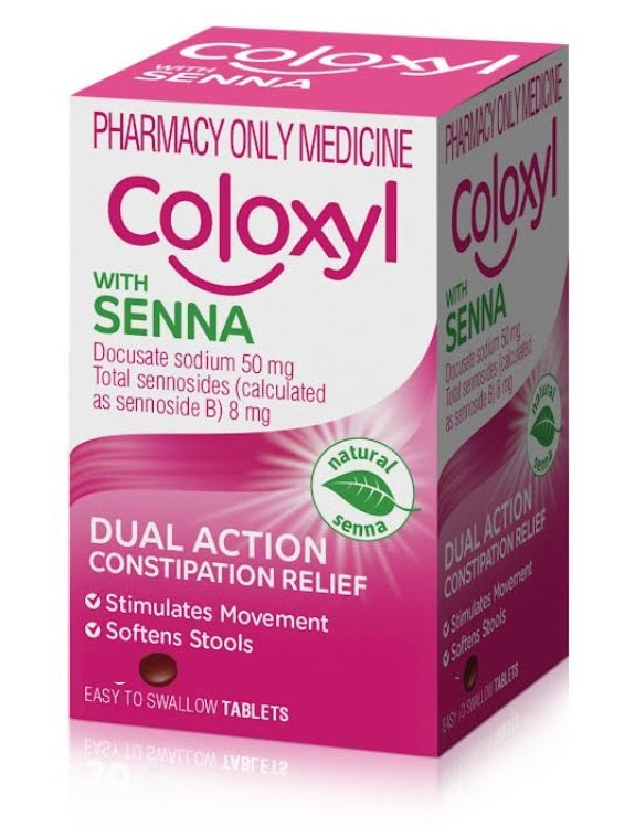 Coloxyl with senna 30 tablets Qty restriction (3) applies ...