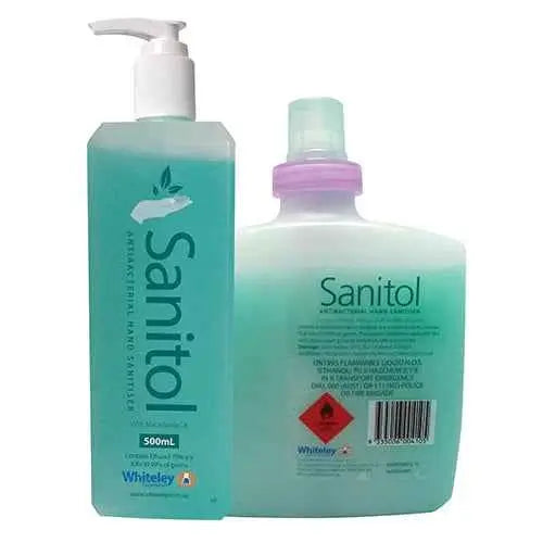 Sanitol Antibacterial Hand Sanitiser Dispenser For 1 Litre ...